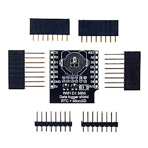 Micro SD for Wemos D1 Mini Real Time Clock Data Log Logger Shield + RTC DS1307 Clock for Arduino/Raspberry