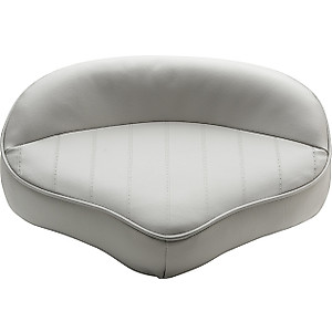 Attwood 98505GY Casting Seat, Marine-Grade Vinyl Exterior, Universal Seat, 15 inches W x 11 inches D x 6 inches H