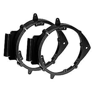 ASC Audio 6+-Inch 6" 6.5" 6.75" Speaker Install Adapter for Select GM GMC/Pontiac/Chevy Vehicles