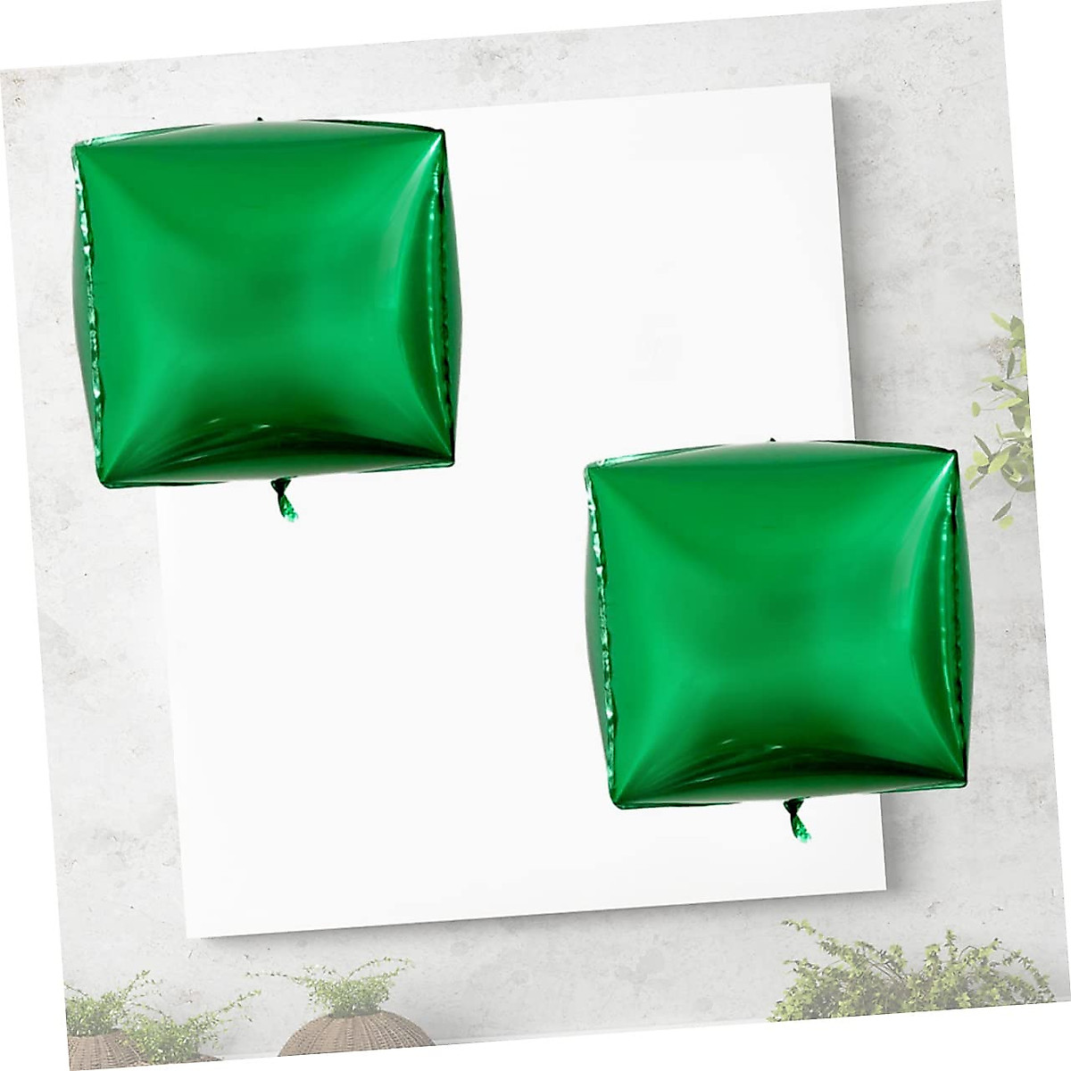 ERINGOGO 10 Pcs 24 Kids Party Decorations Party Decorations for Kids Aluminum Film Balloon Premium Material Balloon Wedding Balloons Love Balloon Cube 24inch Ballons Party Supplies