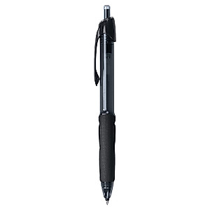 PowerTank RT Black Pens, 1.0mm Bold Pens 12 Pack - Similar to Gel Pens, Pens Ballpoint, Pen Retractable, Bulk Pens, Bulk Ink Pens, Office Supplies, Colored Pens, Pens Fine Point Smooth Writing Pens,