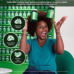 Goli SuperGreen Gummy Vitamin - 60 Count - Essential Vitamins and Minerals - Plant-Based, Vegan, Gluten-Free & Gelatin Free - Health from Within