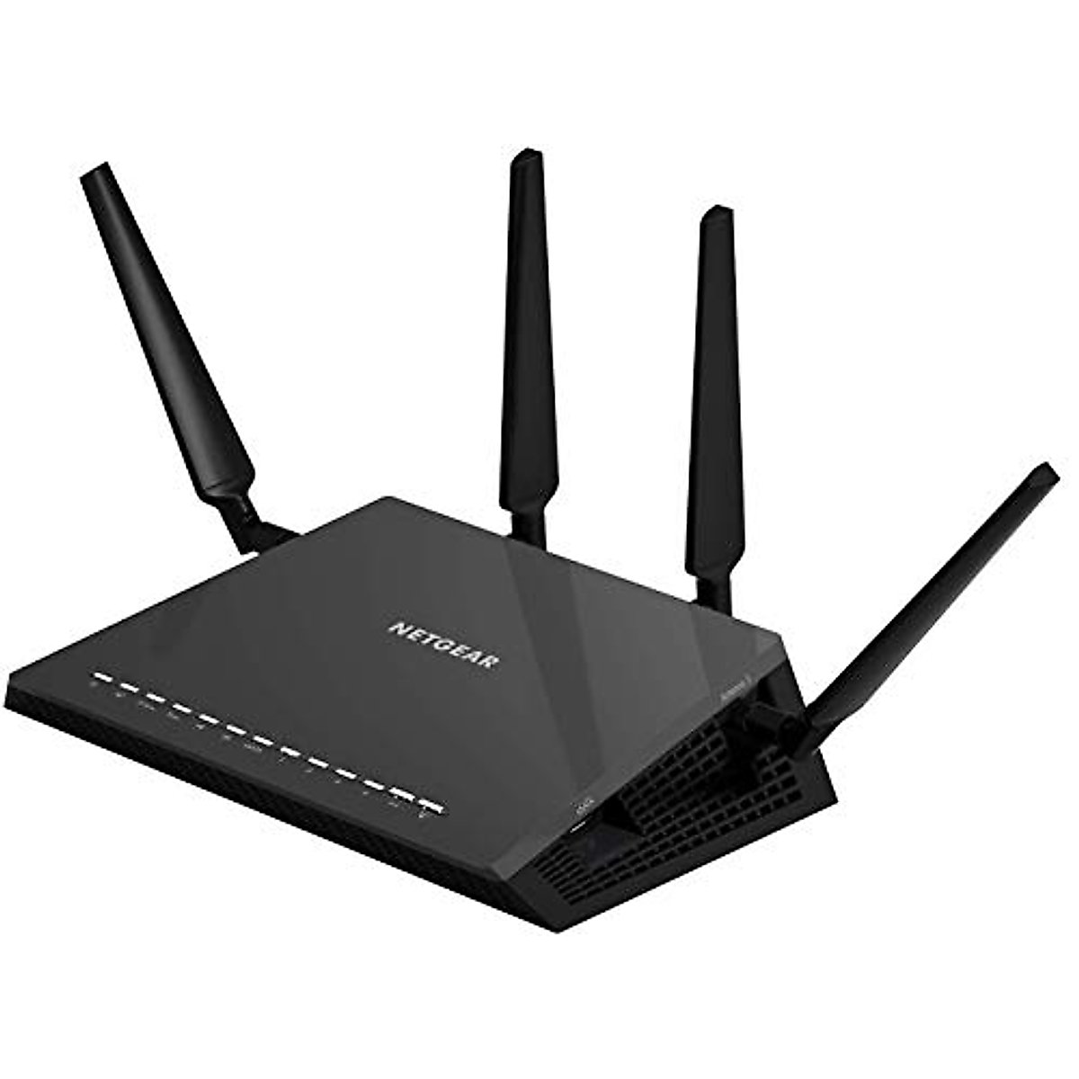 NETGEAR Nighthawk X4S Smart WiFi Router (R7800) - AC2600 Wireless Speed (up to 2600 Mbps) | Up to 2500 sq ft Coverage & 45 Devices | 4 x 1G Ethernet, 2 x 3.0 USB, and 1 x eSATA ports