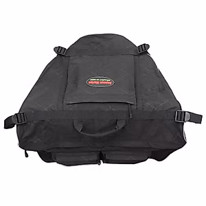Seamax Sunlitec Front Accessory Storage Bow Bag for Inflatable Boat, with Reflective Line - Size C for 15-20ft Boat