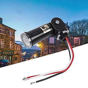 Sonew Photoelectric Switch Sensor 120V Photocell Dusk to Dawn Button Photo Control Eye Switch Flush Mount