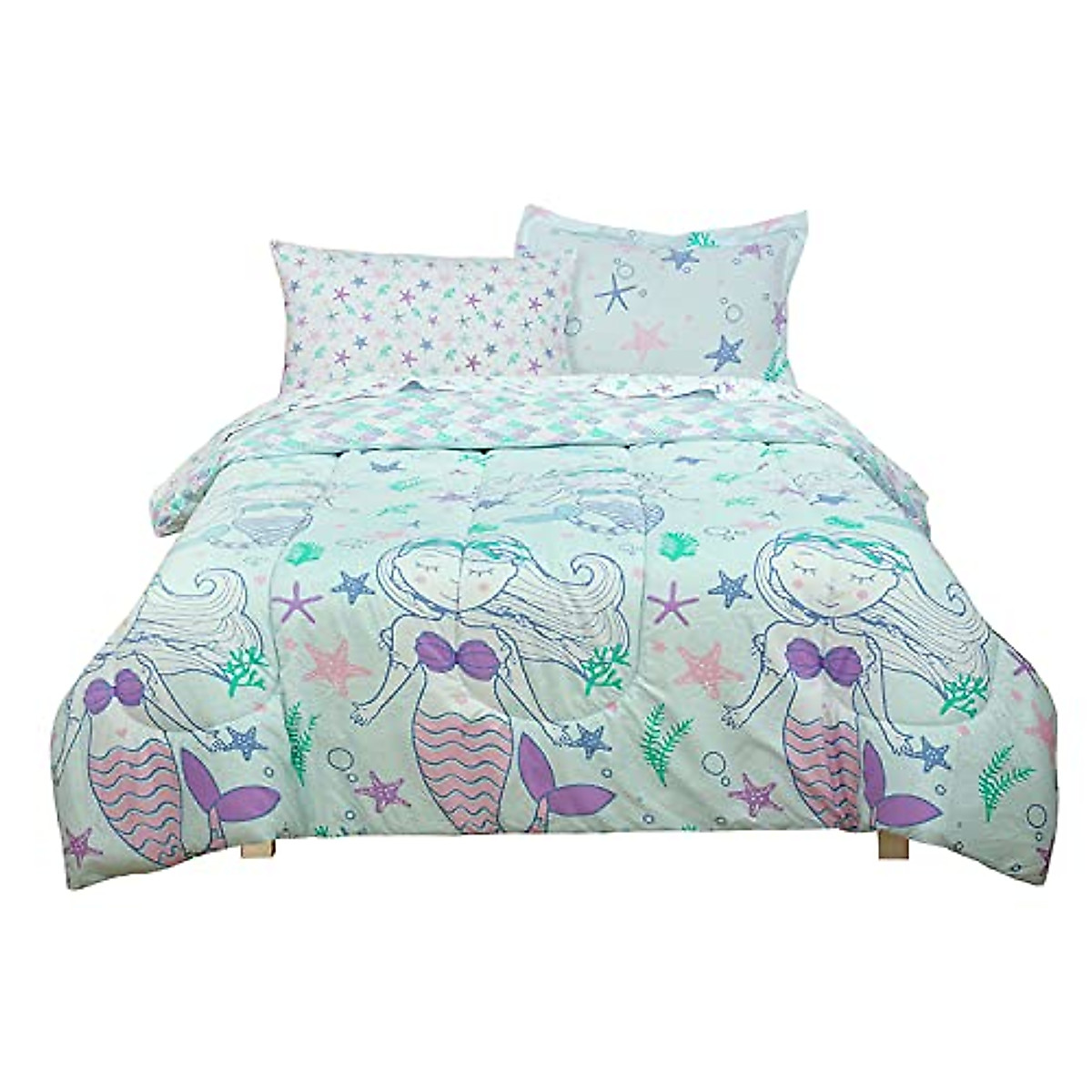 Kidz Mix Mystical Mermaid Bed in a Bag, Full