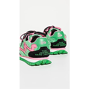 Marc Jacobs Women's The Teddy Joggers, Green Multi, 6 Medium US