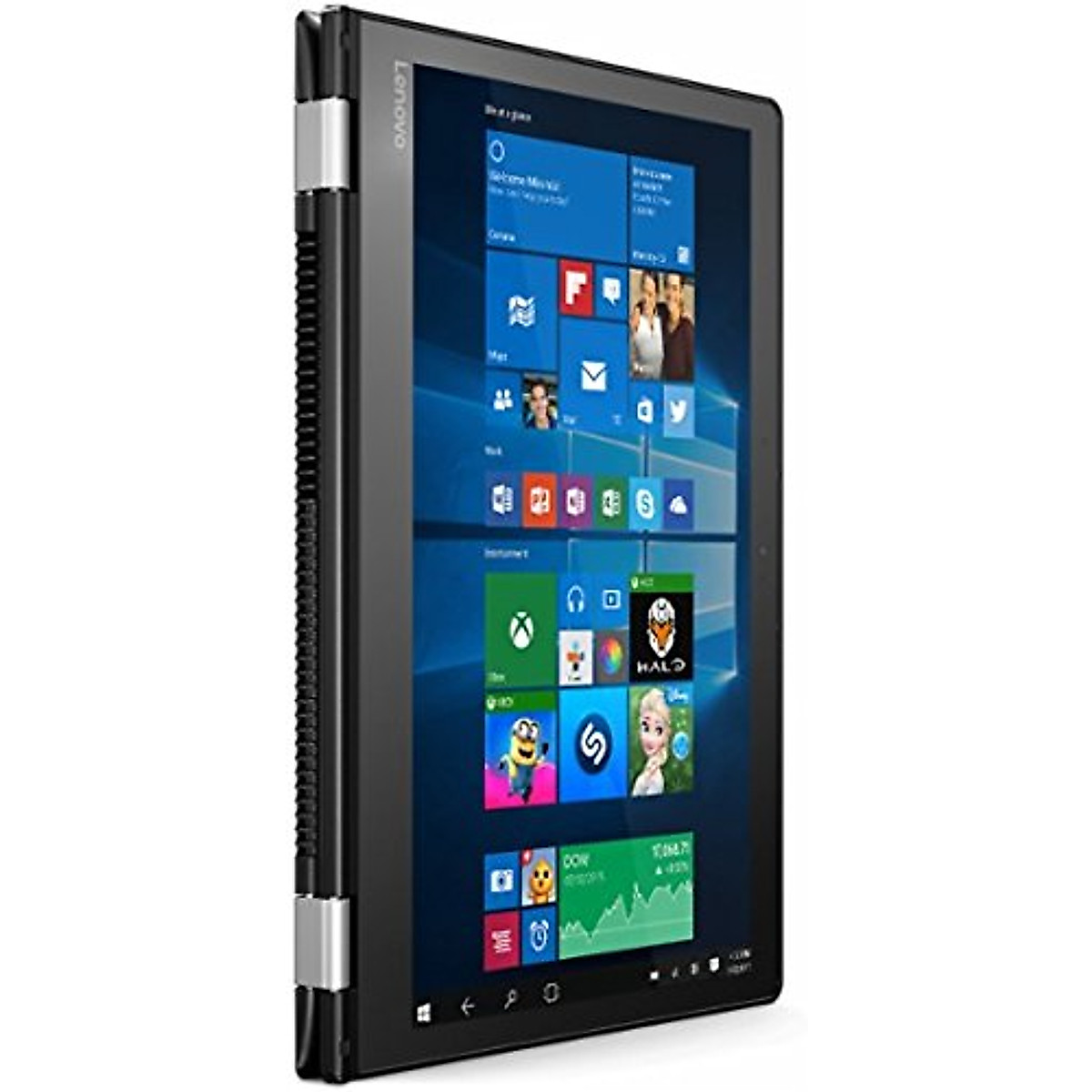 Lenovo 2-in-1 Flex 4 Flagship High Performance 14" HD Touchscreen Laptop PC, Intel Pentium 4405U Dual-Core, 4GB DDR4, 500GB HDD, Bluetooth, WIFI, Windows 10, Black