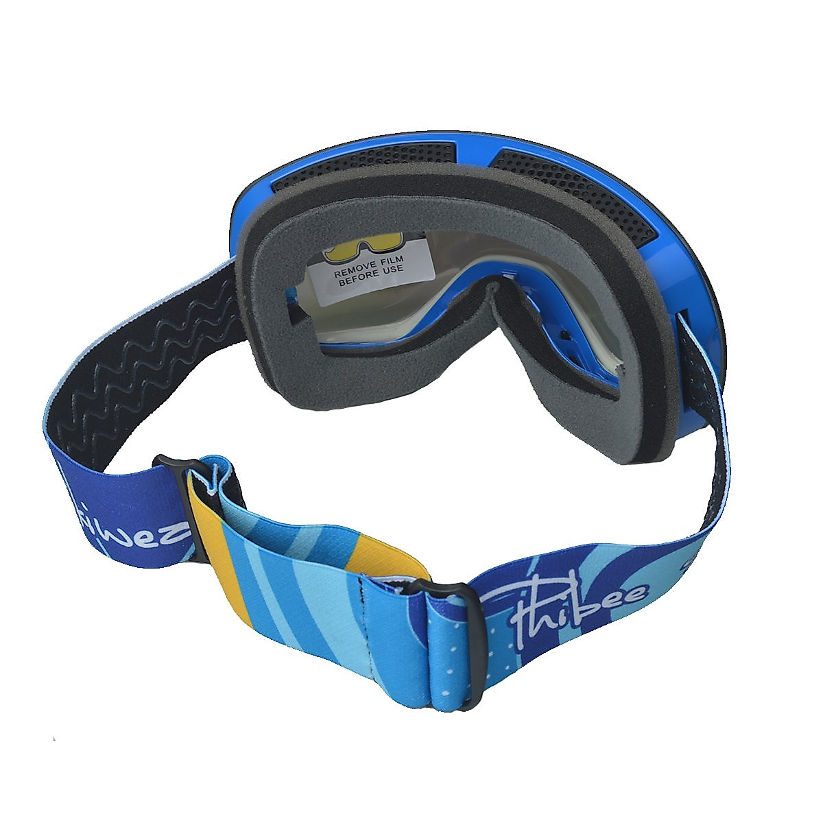 PHIBEE Unisex Snow Ski Goggles Frameless 100% UV Protection Snowboard Goggles for Men Women Youth 166ABL