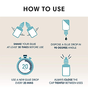 BL Lashes (Blink) Ultra Plus Extra Strong Eyelash Extension Glue | 2-3 Sec Drying | 7 Weeks Great Retention | Black Adhesive | Long Lasting | Professional Supplies (10g)