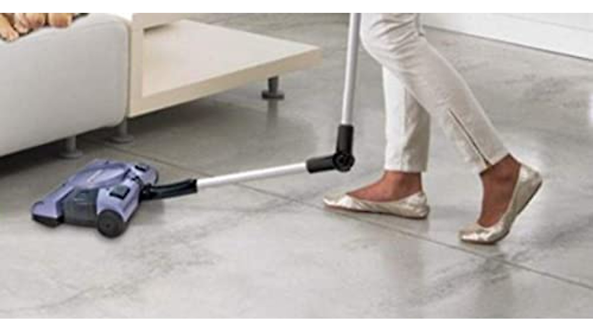 Shark V2945Z 12-Inch Rechargeable Carpet & Floor Sweeper - Clean Quickly