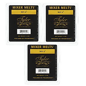 Diva Mixer Melts by Tyler Candle SET OF 3