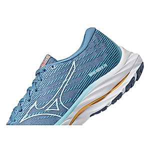 Mizuno Women's Wave Rider 26 | Neutral Running Shoe | Mountain Spring/White | US 10