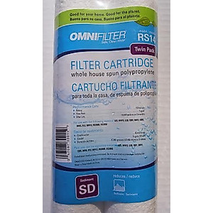 OmniFilter RS14-SD Whole House Filter Replacement Cartridge (2-Pack)