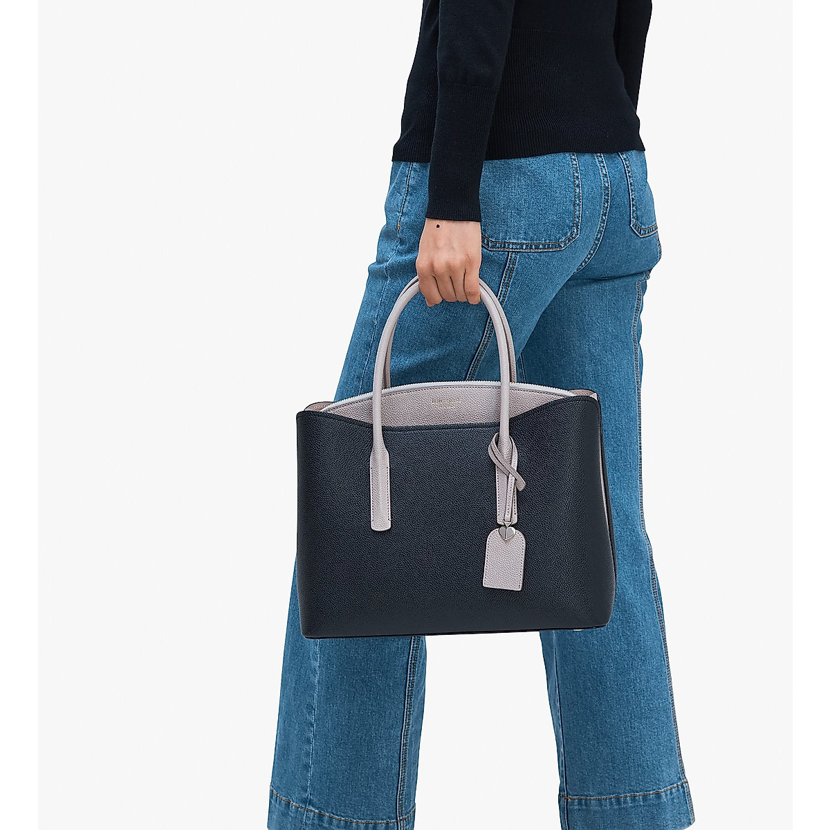 Kate Spade New York Women's Margaux Large Satchel (Black Multi)