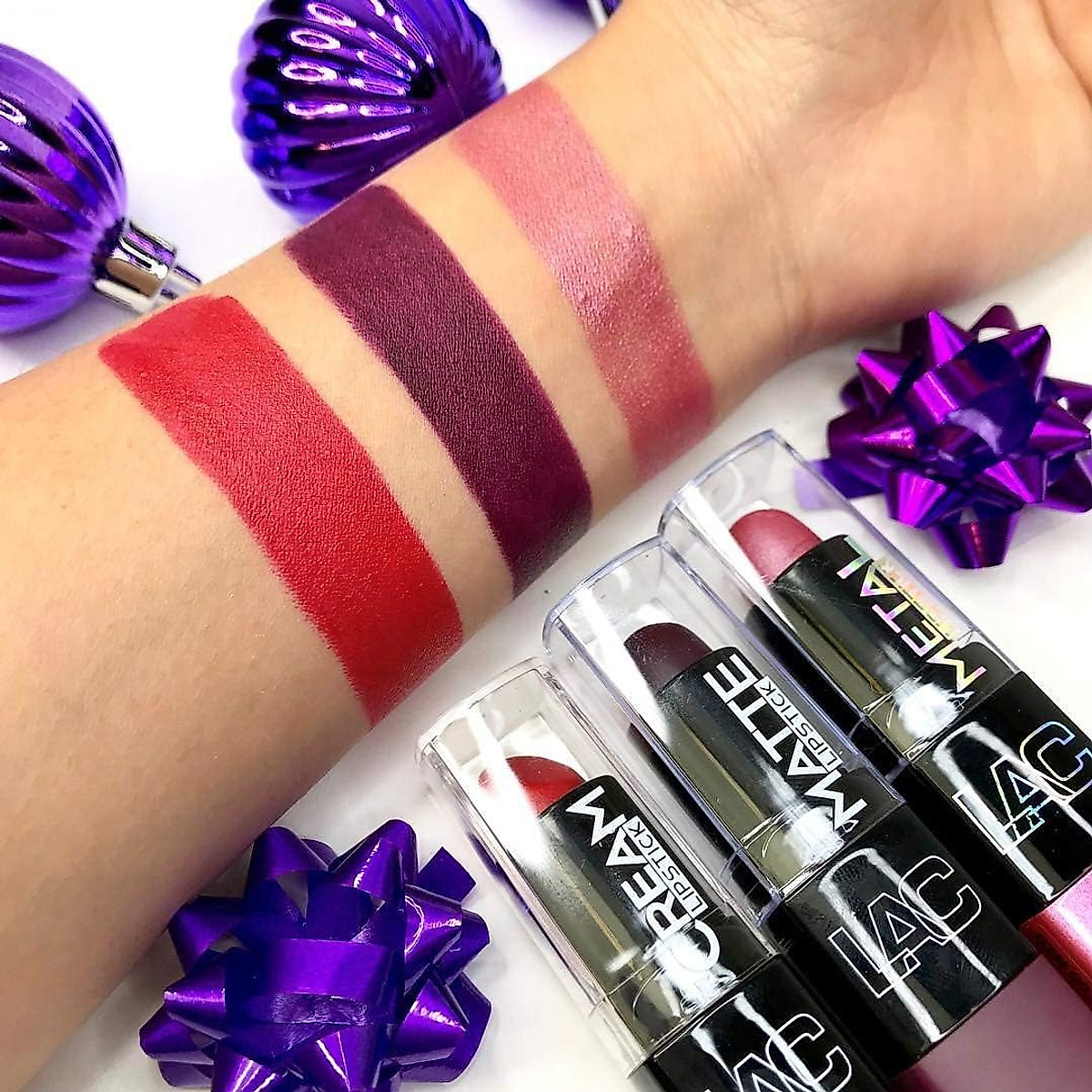 L.A. COLORS Matte Lipstick, Tender CML462