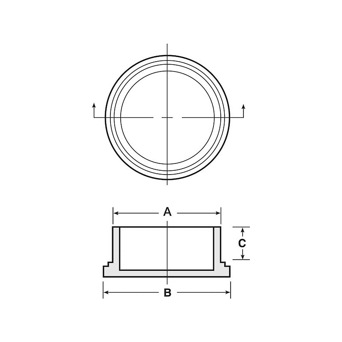 Caplugs CEP-12 CEP Series – Plastic Conductive Plug for Threaded Non-Threaded Connectors, 20 Pack, Black EVA, Nominal Thread Size 3/4"-20 Mechanical Protection, Electrical Shields, Low Resistance