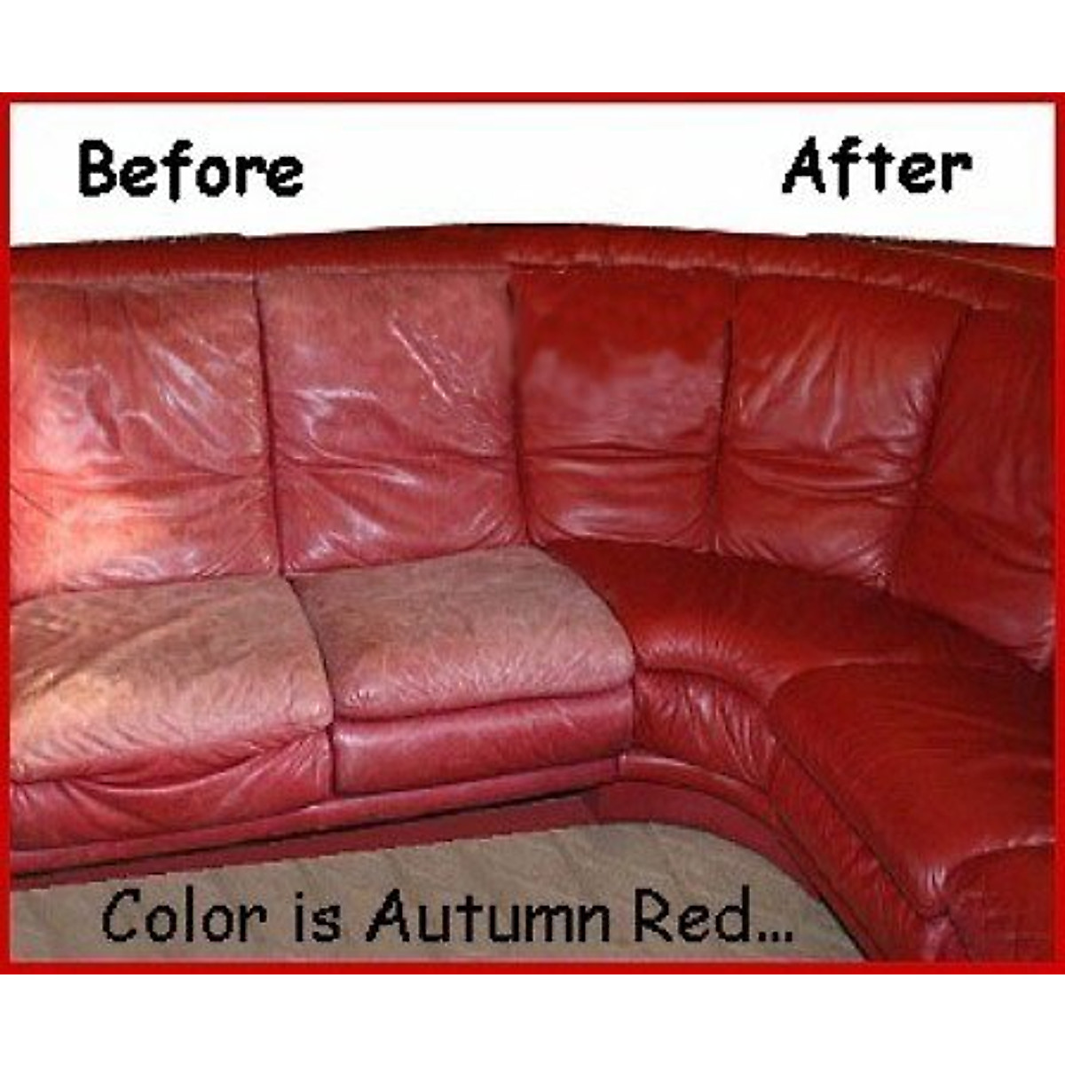 Blend It On Leather Max Large Project 8 Ounce Jar Refinish for Your Furniture, Jacket, Sofa or Car Seat, Super Easy Instructions, Restore Any Material, Bonded, Pleather, Genuine (Mahogany)