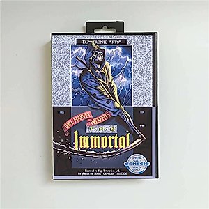Lksya The Immortal - USA Cover With Retail Box 16 Bit MD Game Card for Sega Megadrive Genesis Video Game Console (Japan Shell)