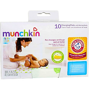 Munchkin Disposable Changing Pads 18" X 26.75" -10 Each (Pack of 3) [Health and Beauty]