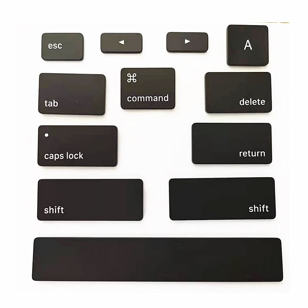 New Replacement Keyboard Keycaps Keys,Full Set of US Replacement Keycaps QWERTY for MacBook Pro 13.3"/16" A2251 A2289 A2141 2019 2020 Year EMC 3348 EMC3349 3456