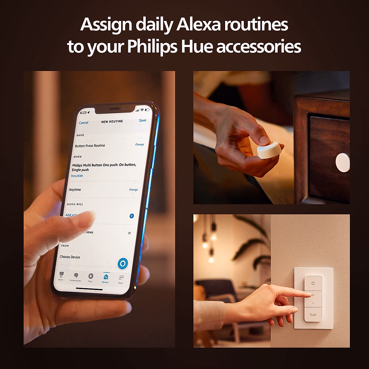 Philips Hue Dusk-to-Dawn Outdoor Motion Sensor, Wireless and Easy to Install, Works with Philips Hue Lights, Hue Bridge Required