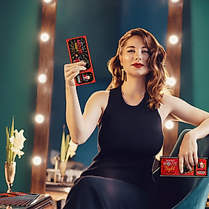 Harloon 36 Sets Movie Party Invitations Movie Night Theater Party Birthday Invitations Cards Popcorn VIP Party Ticket with Envelopes Postcards Birthday Red Carpet Party Supplies