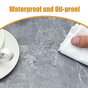 BAKHUK Shelf Liner for Kitchen Cabinets, 2 Rolls of 17.5 Inches x 25 FT, Non Adhesive Cabinet Liner, Double Sided Non-Slip Drawer Liner, Clear Ribbed Washable Refrigerator Mats for Pantry Cabinet