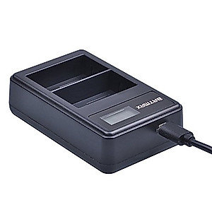 Batmax 2Packs BP-511A BP-511 BP 511 511A Battery + LCD Dual USB Charger for Canon EOS 5D, 10D, 20D, 30D, 40D, 50D, Digital Rebel 1D, D60, 300D, D30, Kiss Powershot G5, Pro