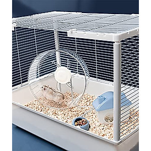 VEDEM Hamster Exercise Wheel Super-Silent Spinner Syrian Hamster Running Wheels with Stand for Hamsters Gerbils Mice Or Other Small Animals (Medium)