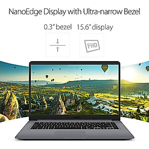 ASUS 2019 VivoBook F510QA 15.6” WideView FHD Laptop Computer, AMD Quad-Core A12-9720P up to 3.6GHz, 4GB DDR4 RAM, 128GB SSD, USB 3.0, 802.11ac WiFi, HDMI, Windows 10