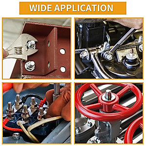 VIGRUE 304 Stainless Steel Flat Washers Assortment Washers Hardware Set 300pieces,8Sizes 1/2" 3/8" 5/16" 1/4" 12# 10# 8# 6#