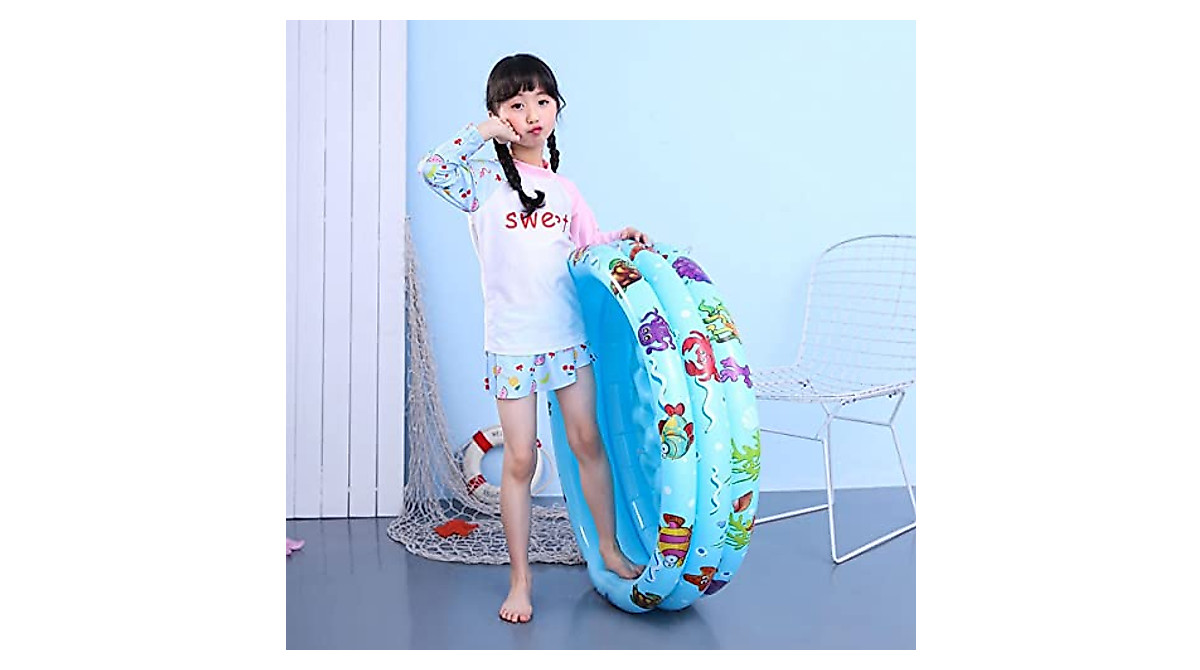 Portable Inflatable Pool for Kids | Easy Setup Summer Fun!