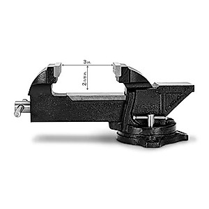 TEKTON 4 Inch Swivel Bench Vise | 54004