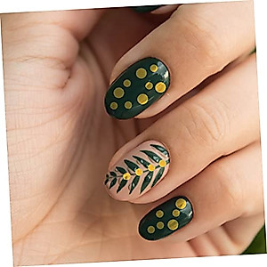 FOMIYES Acrylic Nail Set Bling Decor Kit De Manicura Glitter Flakes Nail Art Sequins Nail Shining Pieces Nail Art Accessory Nail Decoration Nail Flakes Confetti Nail Polish Decorate Flash