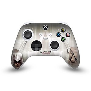 Head Case Designs Officially Licensed Assassin's Creed Ezio II Graphics Matte Vinyl Sticker Gaming Skin Decal Cover Compatible with Xbox Series X/S Controller