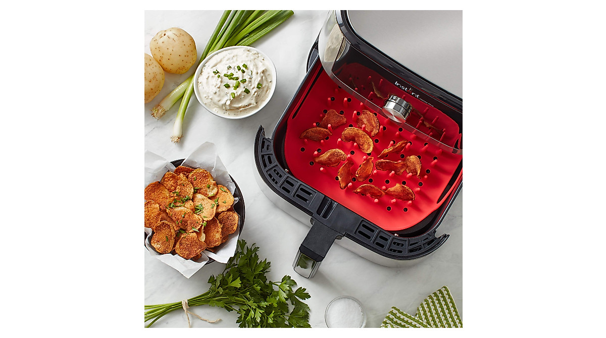 Instant Pot Silicone Air Fryer Tray for Crispy, Healthy Cooking