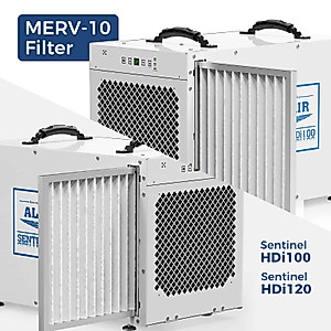 ALORAIR 3-Pack MERV-10 Filter for Whole House dehumidifier Sentinel HDi100, HDi120