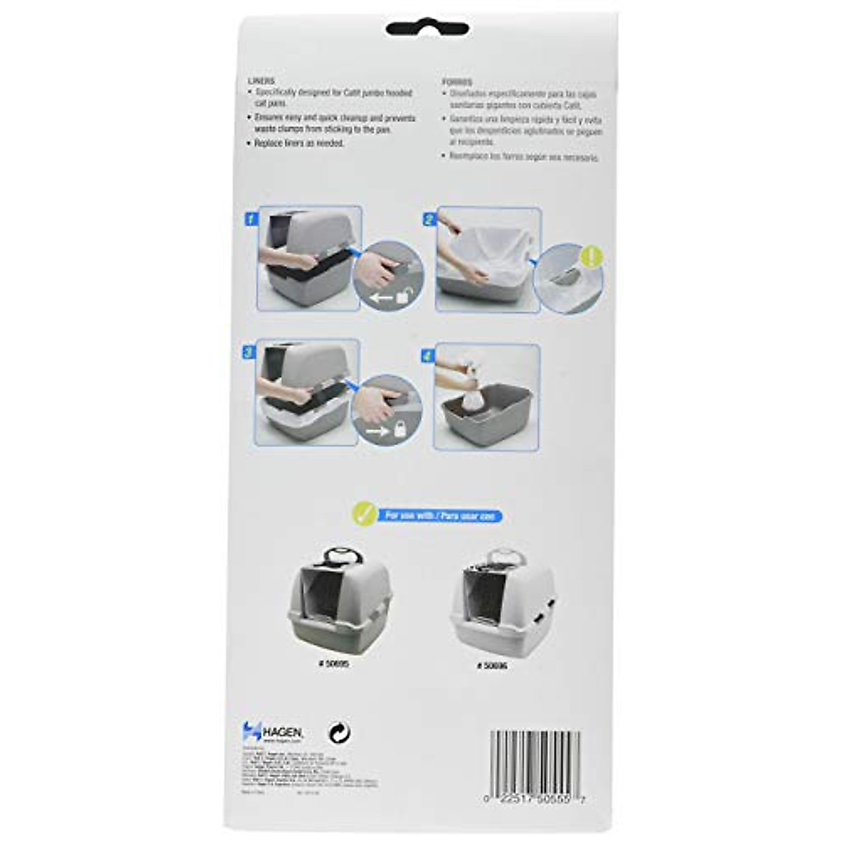 Catit Clean Biodegradable Liners, Jumbo 10ct