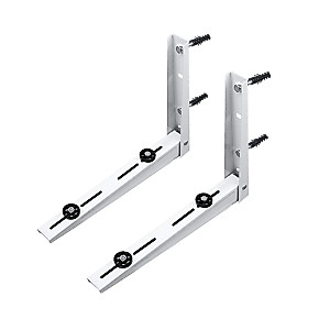 AC parts Wall Mounting Bracket for Mini Split Air Conditioner Condensing Unit，Heat Pump，1-5P, Support up to 350lbs, Universal (9000-36000 btu)