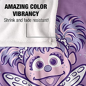 Sesame Street Simple Abby Officially Licensed Silky Touch Super Soft Throw Blanket 36" x 58"