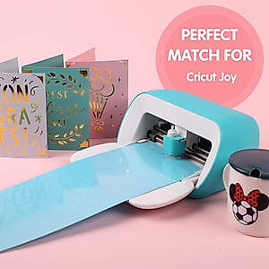 HTVRONT Strong Grip Cutting Mat For Cricut Joy - 3 Pack 4.5X12 Stronggrip Quilting Mats For Cricut Joy Bundle, Purple Adhesive Cutting Mats Replacement Accessories for Cricut