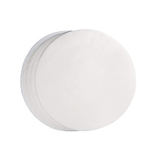 100Pcs Non-stick BBQ Barbecue Tin Foil Paper,11inch Baking Parchment Paper Sheets Round Paper for Baking Cakes, Cooking, Air Fryer Steaming, Bread Cup