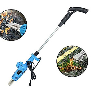 OUKANING Portable Electric Thermal Weeder 2000W Compact Weed Burner for Garden Weed Torch Maximum Temperature 650℃