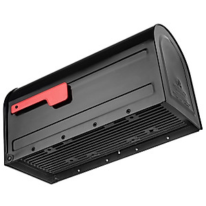 Architectural Mailboxes 7900W-10 MB2 Post Mount Mailbox, Large, White