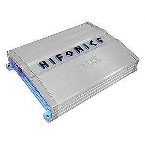 Hifonics ZG-1800.1D ZEUS Gamma 1800w Car Audio Class D Mono Amplifier+Amp Kit