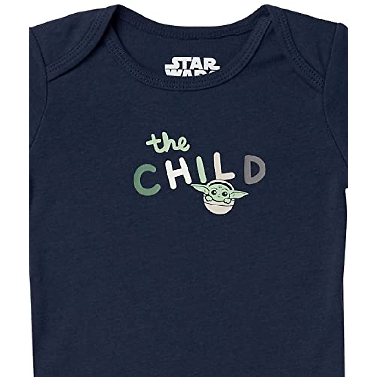 Amazon Essentials Disney | Marvel | Star Wars Unisex Babies' 6-Piece Outfit Set, Pack of 6, Star Wars The Child, 6-9 Months