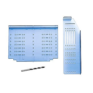Kitchen Cabinet Pulls Installation Jig Drill Mounting Template for Cabinet Knobs, Handles Drill Template Guide for Drawer Pulls, Hardware Installation Template Kit Include Drill Bit