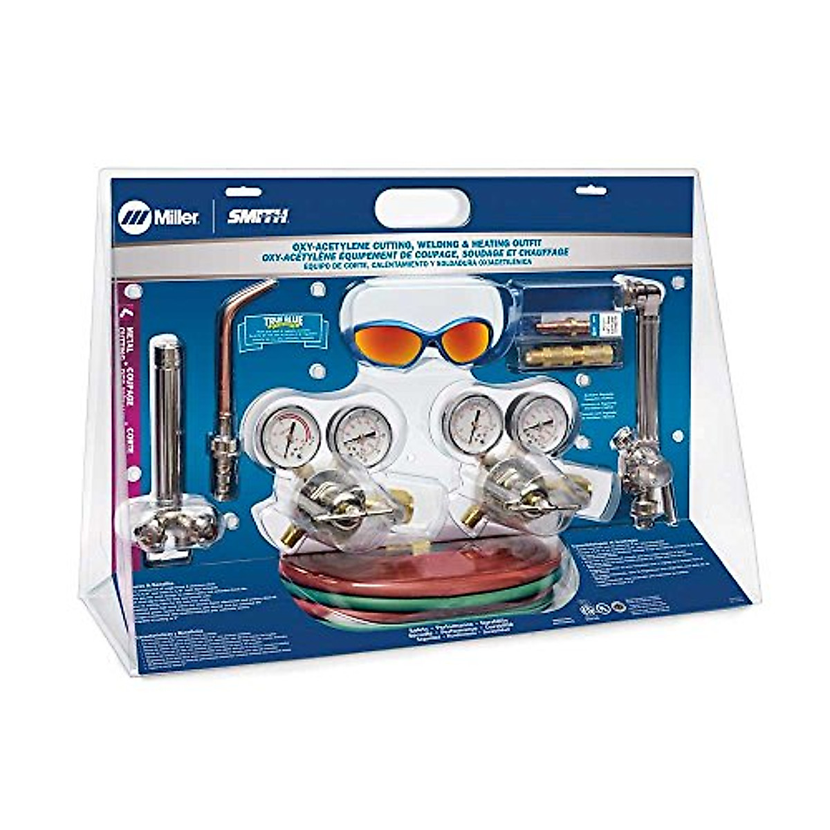 Medium Duty Outfit, CC509P, 30-100-540 Oxygen and 30-15-300 Acetylene, Acetylene Fuel