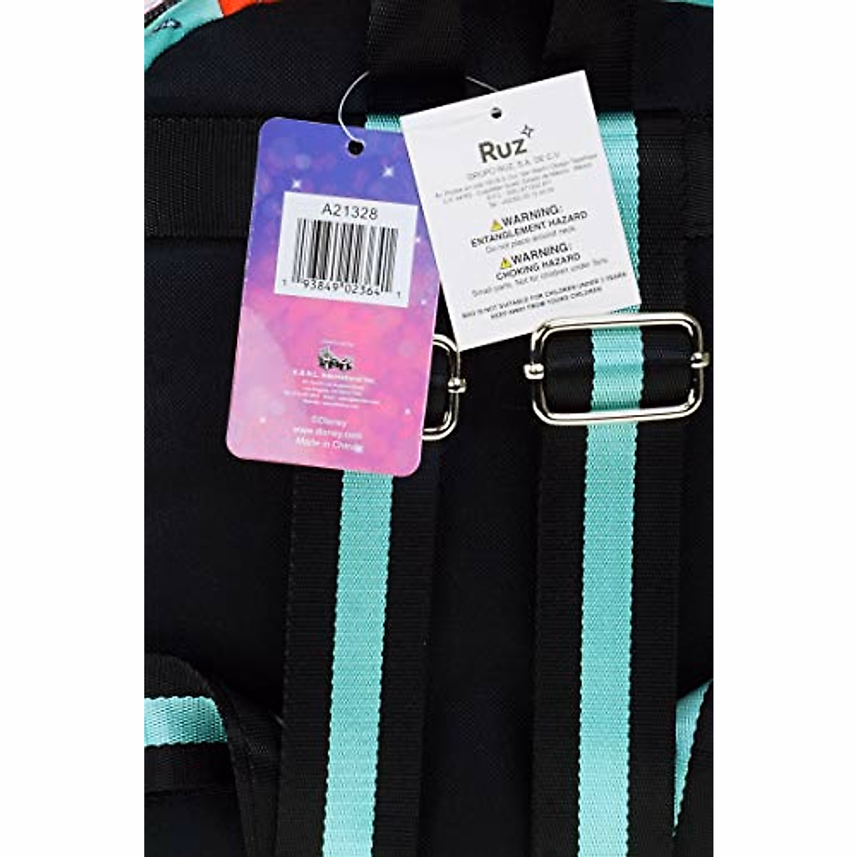 KBNL The Little Mermaid Ariel 12inch Deluxe Oversize Print Daypack A21328 Medium